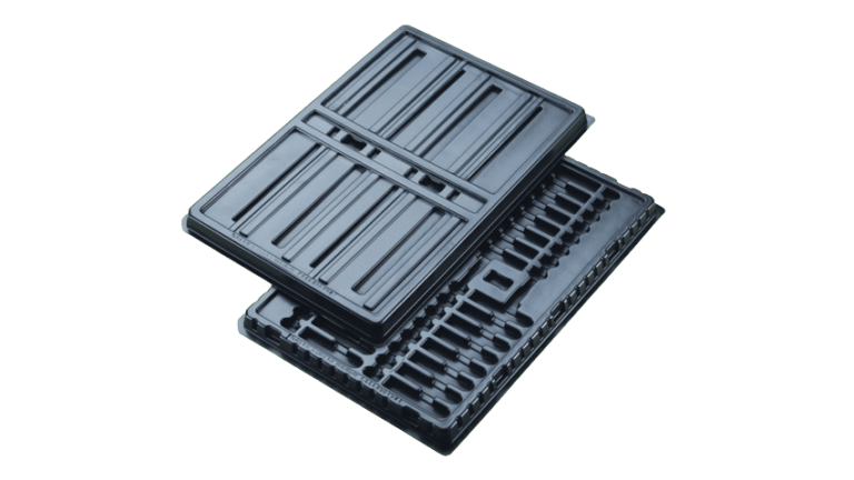 Anti-Static Plastic Tray Stackable | ESD Packing Tray
