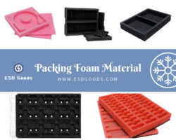 Foam Sheet Packing Material | Pink and black Foam for Packaging –ESDGoods