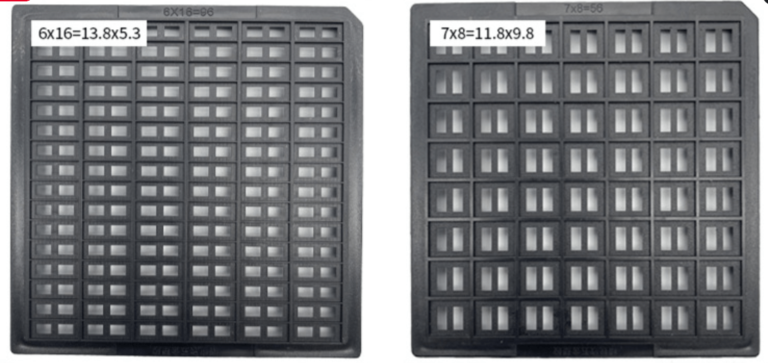 Anti Static IC Trays Jedec Matrix Electronic Components Trays