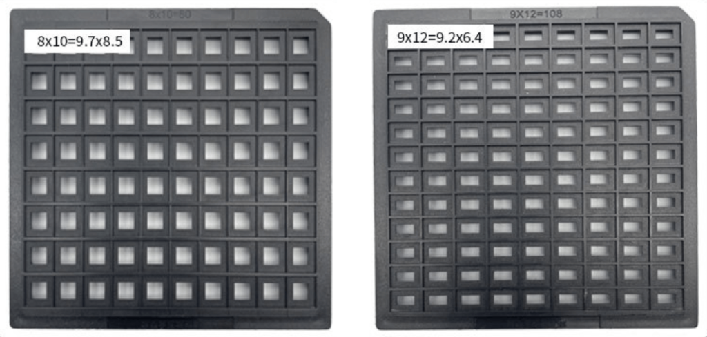 Anti Static IC Trays Jedec Matrix Electronic Components Trays