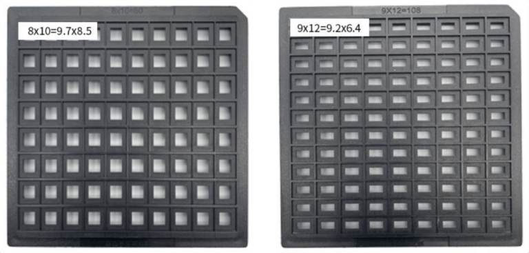 Anti Static IC Trays Jedec Matrix Electronic Components Trays