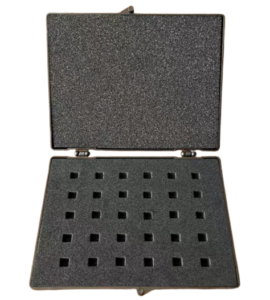 ESD Hinged Box Anti-static Storage Case Lid & Foam Inserts