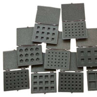 ESD Hinged Box Anti-static Storage Case Lid & Foam Inserts