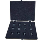 ESD Hinged Box Anti-static Storage Case Lid & Foam Inserts